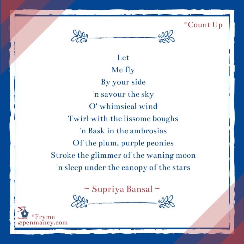 Etheree- Tiny Verse- Let Me Fly - Supriya's Banter